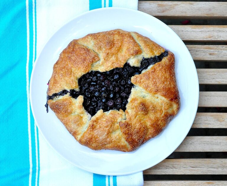 Blueberry Crostata - Leanne Brown - Somatic Therapist